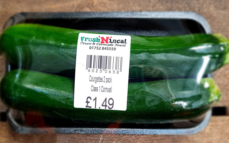 VEGETABLES - Courgettes 2 pack (RRP £1.89) – Fresh and Local UK