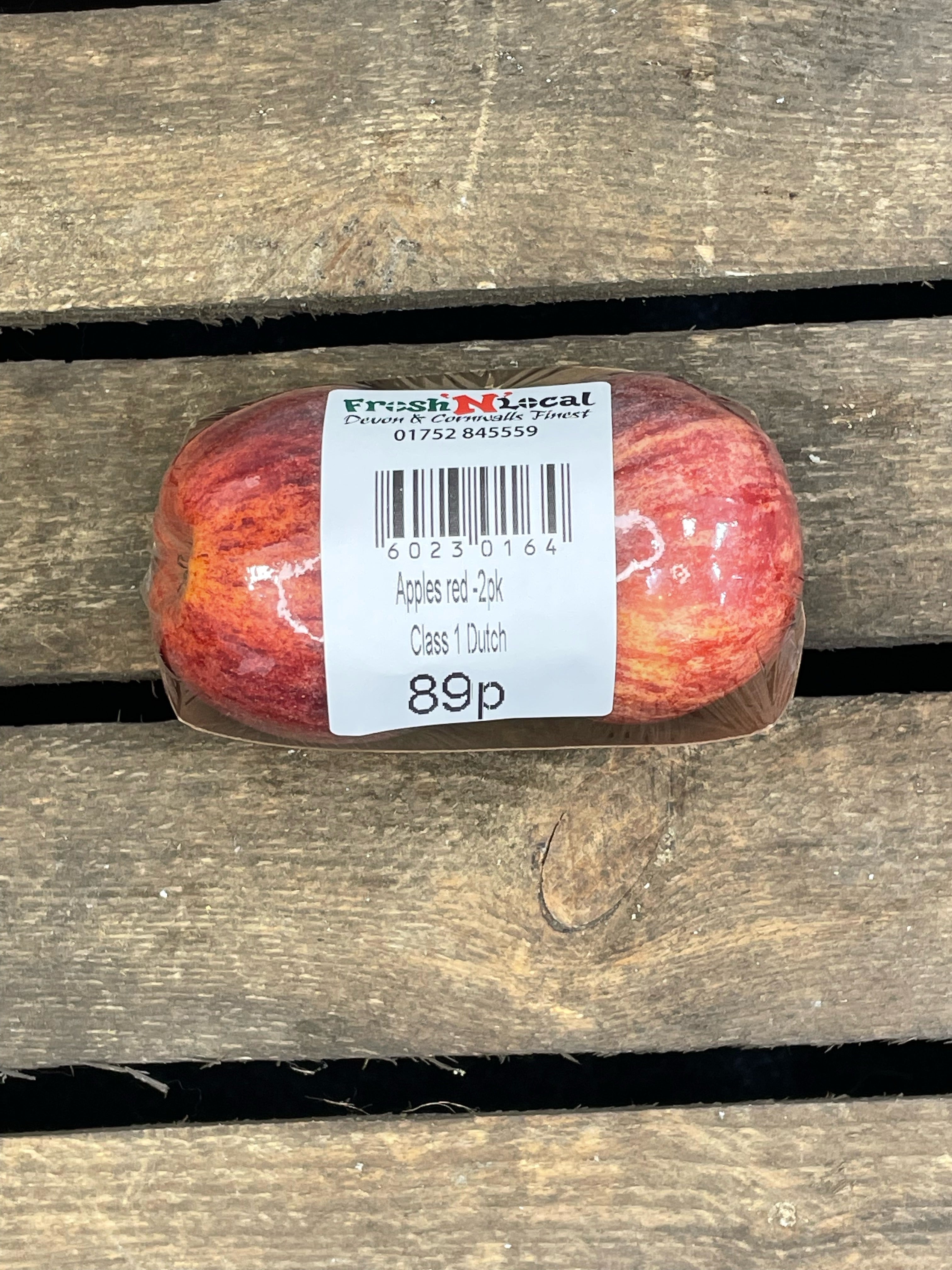 fruit - Apples: Red 2 pack (RRP 89p) – Fresh and Local UK